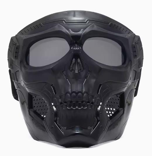 Airsoft Tactical Military Motorcycle Hunting Protection Goggle Skull F ...