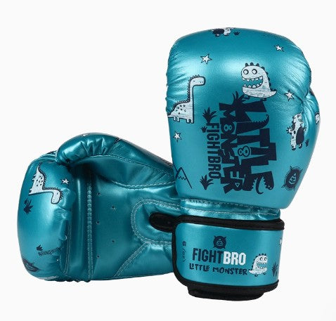 FIGHTBRO LITTLE MONSTER JUNIOR BOXING GLOVES 6 oz Blue – AAGsport