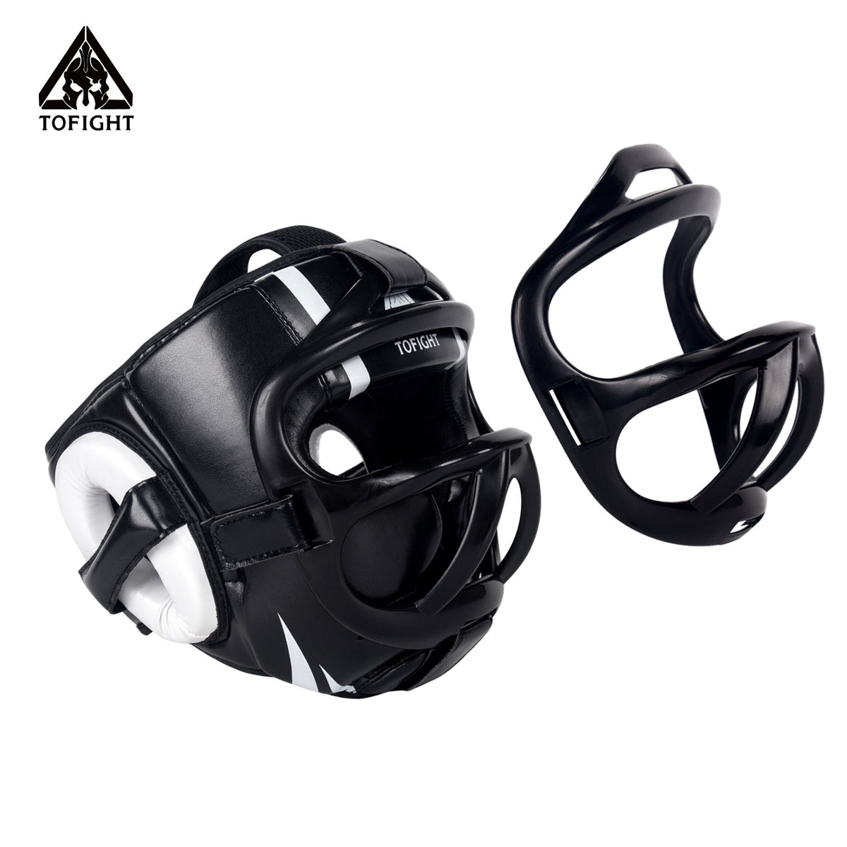 Tofight HG7 Boxing Sparring Steel Metal Full Face Cage Shield Head gua ...