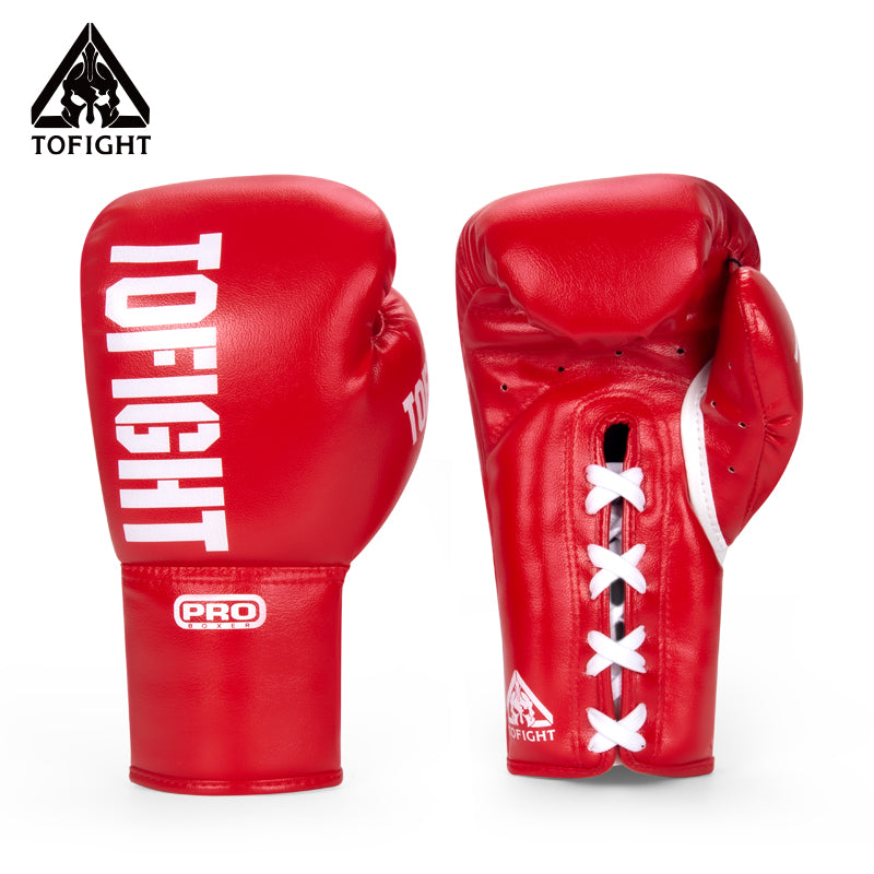 Tofight x Wu Lin Feng Professional Competition Lace Up MUAY THAI BOXIN ...
