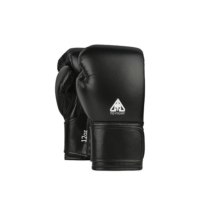 TOFIGHT M1 MUAY THAI BOXING SPARRING GLOVES VELCRO CLOSURE 10-14 oz Bl ...
