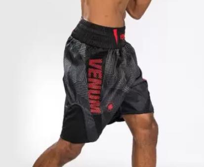 VENUM-04694-100 Phantom Boxing Shorts Trunks XL Black Red – AAGsport