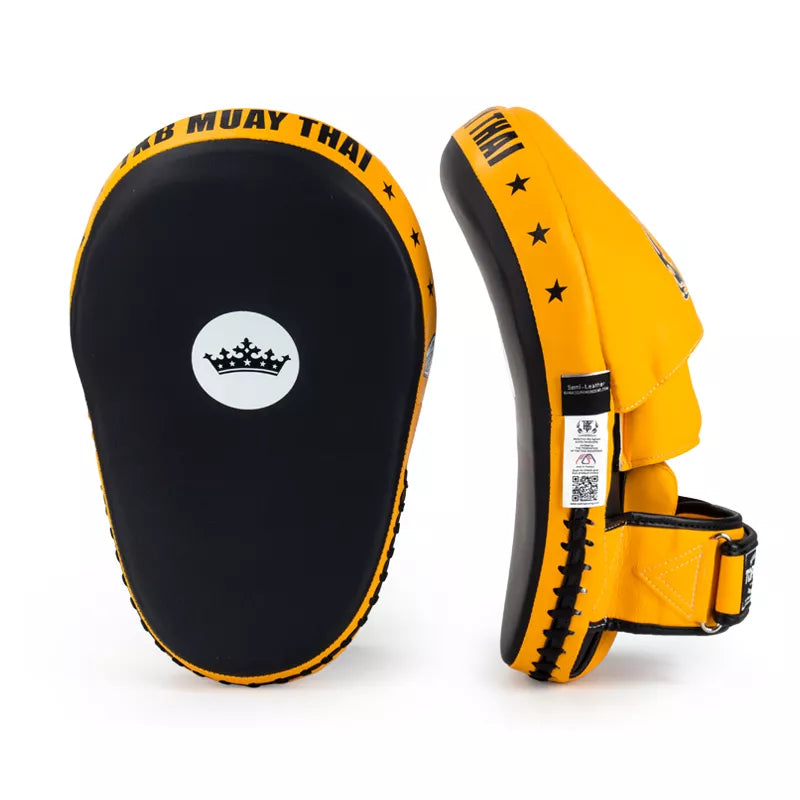 Top King TKFME EXTREME MUAY THAI BOXING MMA PUNCHING BIG FOCUS MITTS P ...