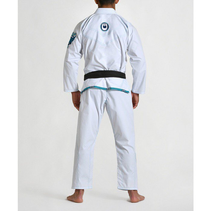 GR1PS BJJ GI Superlight Size A0-A3 White – AAGsport