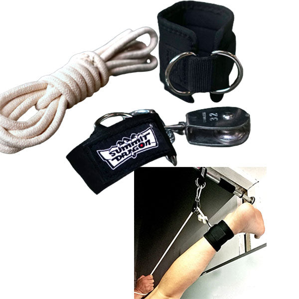 Traditional Martial Art / TKD / Muay Thai / MMA Leg Stretcher Pulley S ...